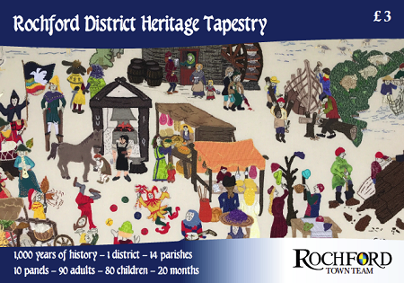 Heritage Tapestry booklet on sale- Rochford Town Team
